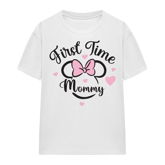 Minnie Mouse T-Shirt Unisex Dla Dorosłych First Time Mommy (XXL (193cm ...