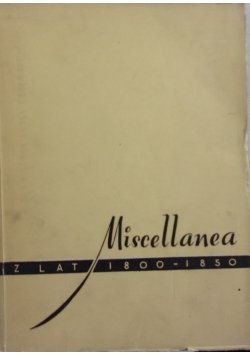 Miscellanea - Opracowanie zbiorowe | Książka w Empik