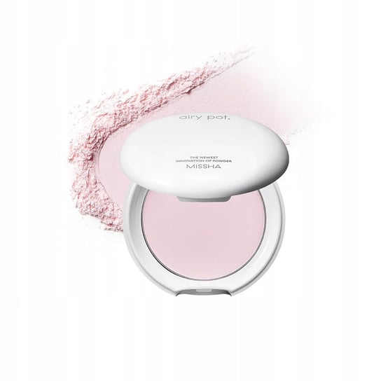 Missha Airy Pot Pressed Powder Pink Matujący Puder Prasowany Różowy 5g ...