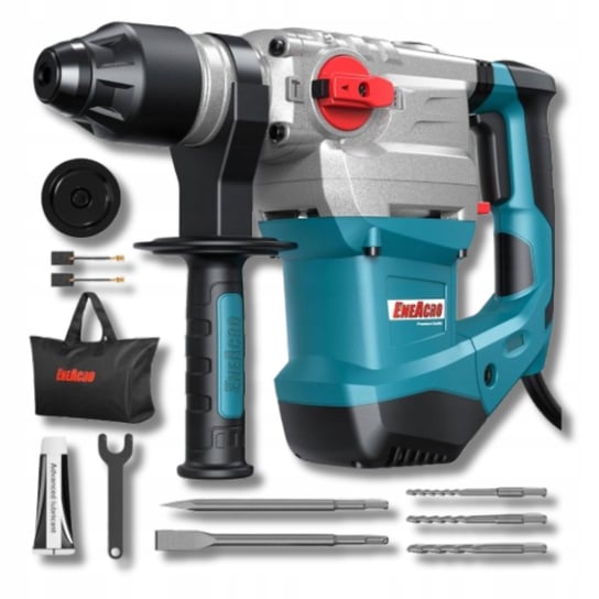 Mlot Udarowy Mlot Wyburzeniowy Wiertarka 1500W 7J 0-820 Obr./Min Al ...