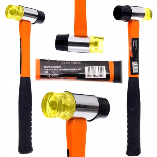 MŁOTEK BLACHARSKI PLASTIK GUMA OBUCH FIBERGLASS - KRAFT&DELE | Sklep ...