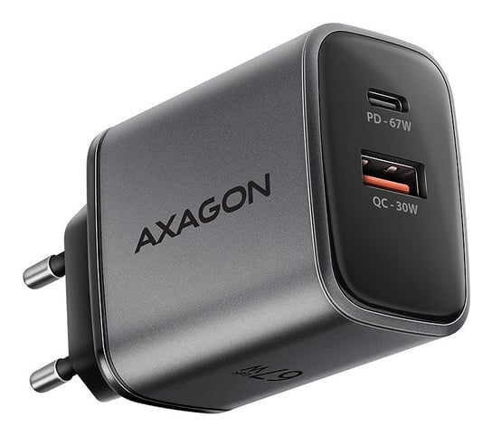 MOBILE CHARGER WALL USB 67W/GAN 2PORT ACU-PQ67 AXAGON - Inna marka ...