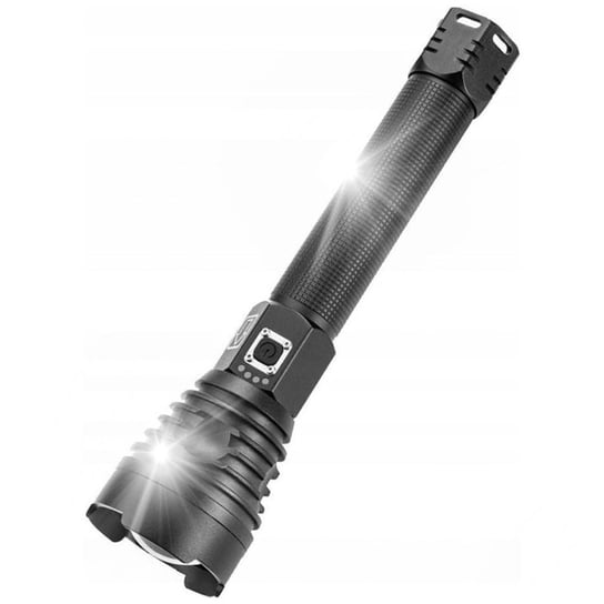 Mocna Latarka Wojskowa Latarka LED DużaP90 5800 Lumenów ZOOM USB-C ...