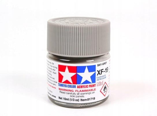 Modelarska Farba Akrylowa Szara Matowa Tamiya 10Ml Xf-19 Sky Grey (Matt ...