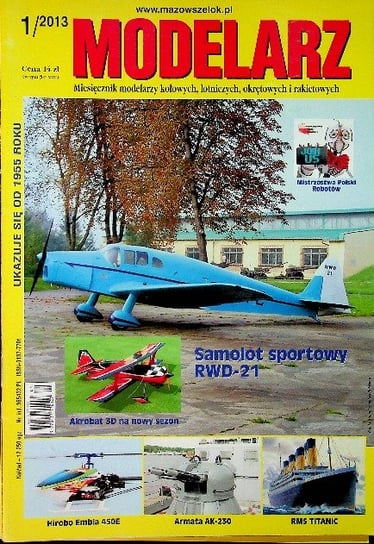 Modelarz nr 1 - W opisie | Książka w Empik