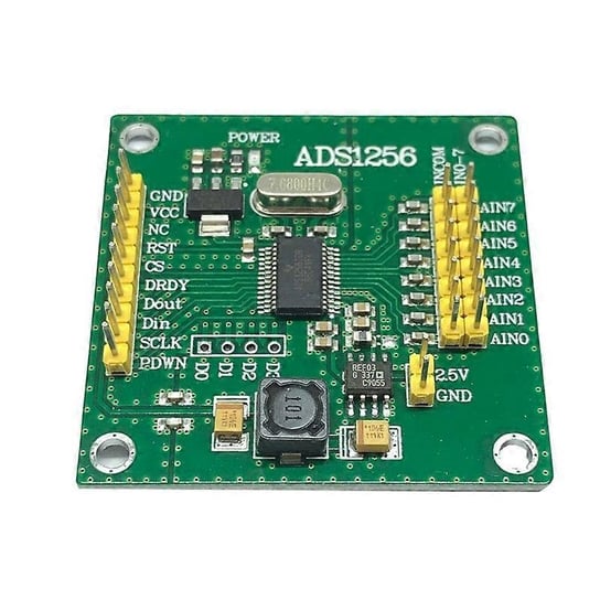 Moduł 24-bitowy ośmiokanałowy z przetwornikiem analogowo-cyfrowym ADC o ...