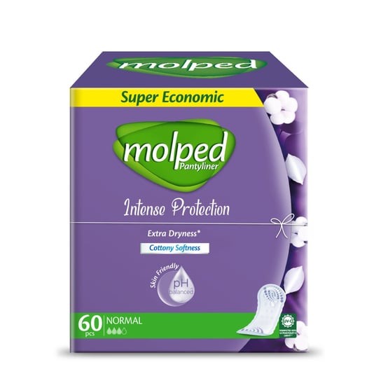 Molped, Wkładki Higieniczne Intenseprotection, 60 Szt. | Sklep EMPIK.COM