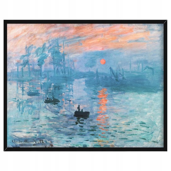 Monet Impresja wschód słońca OBRAZ 40x50 - Inna marka | Sklep EMPIK.COM