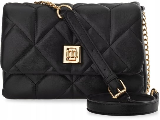 Monnari torebka damska czarna pikowana listonoszka - MONNARI | Moda Sklep EMPIK.COM