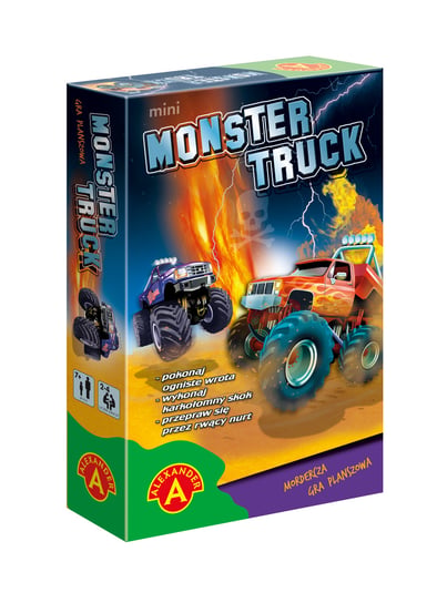 Monster Truck Mini, gra planszowa, Alexander - Alexander | Sklep EMPIK.COM