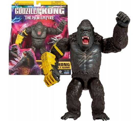 MonsterVerse Godzilla x Kong Ruchoma Figurka 15 cm King Kong Beast ...