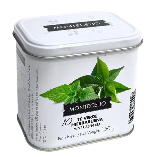 Montecelio Te Verde Hierbabuena Miętowa Zielona Herbata Z Miętą 150G ...
