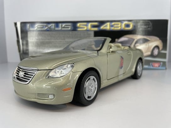 Motormax Lexus Sc430 Gold 1:18 73119 - Motormax | Sklep EMPIK.COM