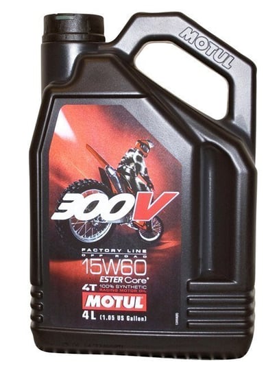 MOTUL OLEJ SILNIKOWY 300V 4T 15W60 SYNTETYCZNY 4L - MOTUL | Motoryzacja EMPIK
