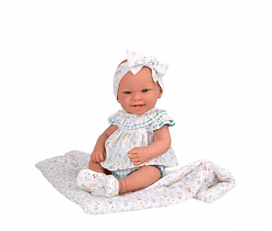 Munecas Arias lalka Zoe Azul Elegance 42 cm z kocykiem - Inna marka | Sklep EMPIK.COM