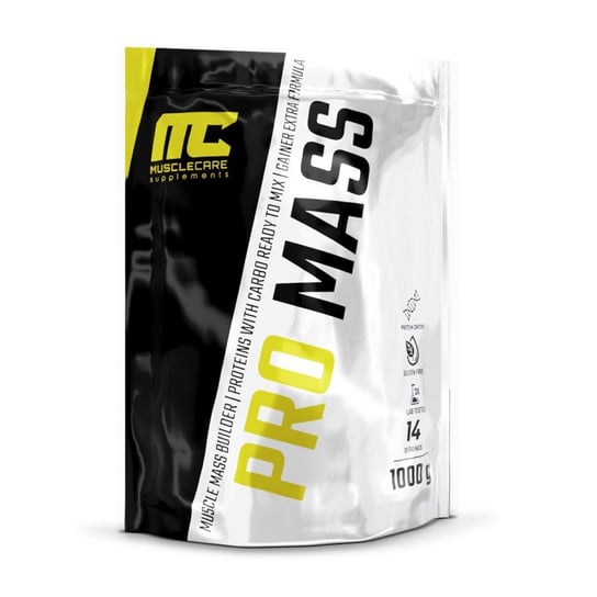 Muscle Care Pro Mass 1000g Odżywka na masę Gainer - Muscle Care | Sport ...