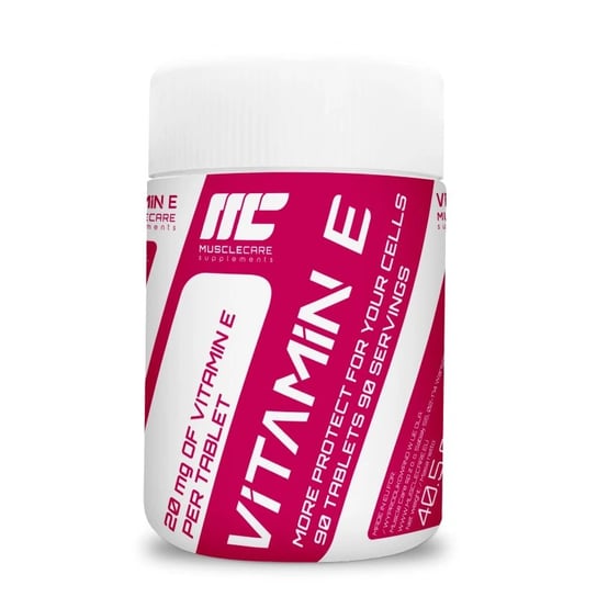 Muscle Care Vitamin E - 90tabs. - Muscle Care | Sport Sklep EMPIK.COM