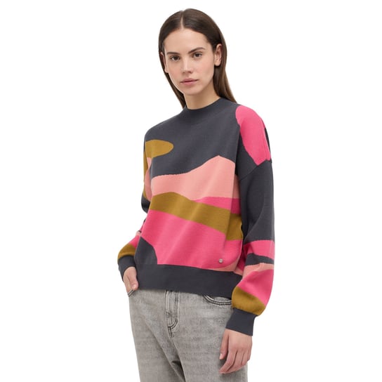 Mustang Damski Kolorowy Sweter Z Wiskozy S - Mustang | Moda Sklep EMPIK.COM
