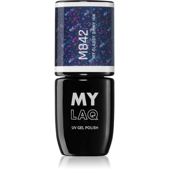 MYLAQ UV Gel Polish lakier hybrydowy do paznokci odcień My Classy Shiny Ink 5 ml | Sklep EMPIK.COM
