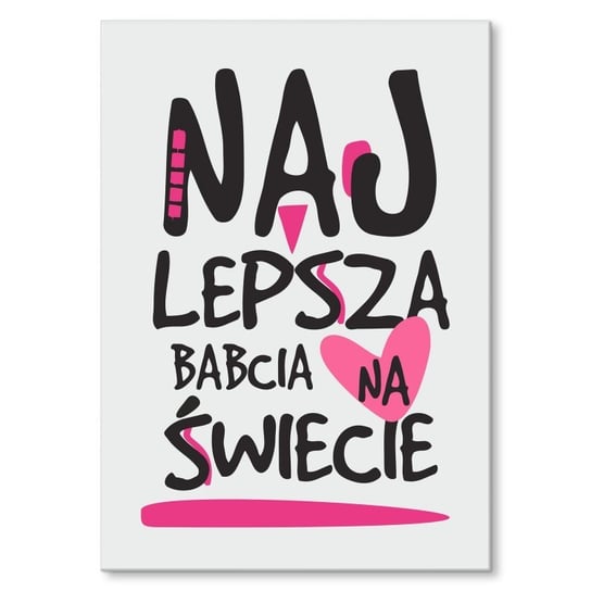 Najlepsza babcia Metalowy Plakat Blacha dekoracyjna Tabliczka Szyld 30 ...