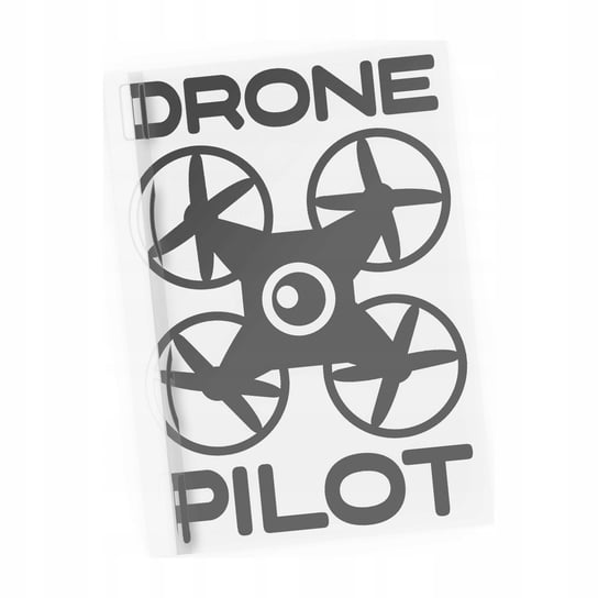 Naklejka Na Samochód Drone Pilot Pilot Drona Quadkopter Dron Na Szybę ...