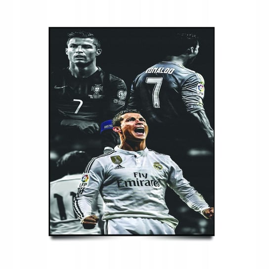Naklejki na ścianę Cristiano Ronaldo CR7 dla fan Piłki Prezent 60x90 cm ...