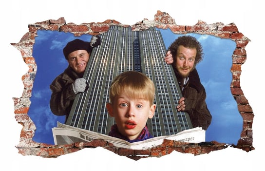 Naklejki na ścianę KEVIN SAM W DOMU HOME ALONE 115x75 cm #4 - Atram ...