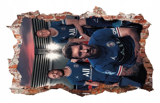 NAKLEJKI NA ŚCIANĘ Lionel Messi Leo PSG 70x46 cm - Atram | Sklep EMPIK.COM