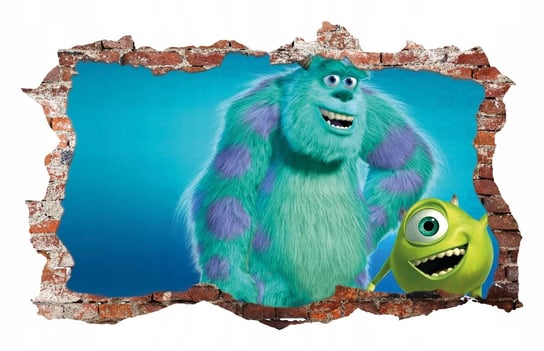 Naklejki na ścianę Uniwersytet potworny Mike Wazowski fototapeta 3D ...