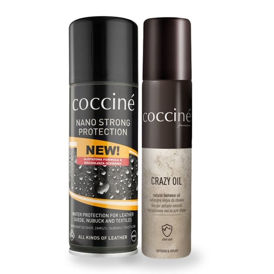 Nano Strong Protection 230 ml i Olejek do Butów Coccine Zestaw 2w1 ...