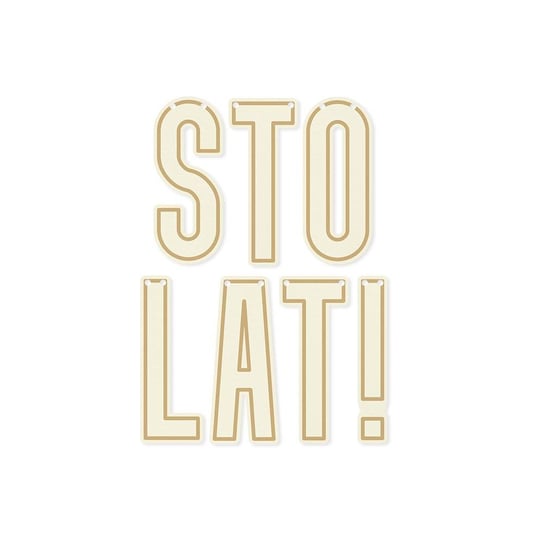 Napis sto lat - P13 | Przyjęcia i okazje w Sklepie EMPIK.COM