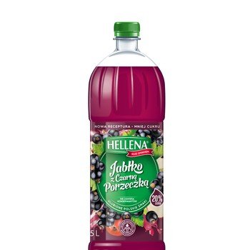 Napój Niegazowany Hellena Jabłko z Czarną Porzeczką 1,75l 20% soku ...