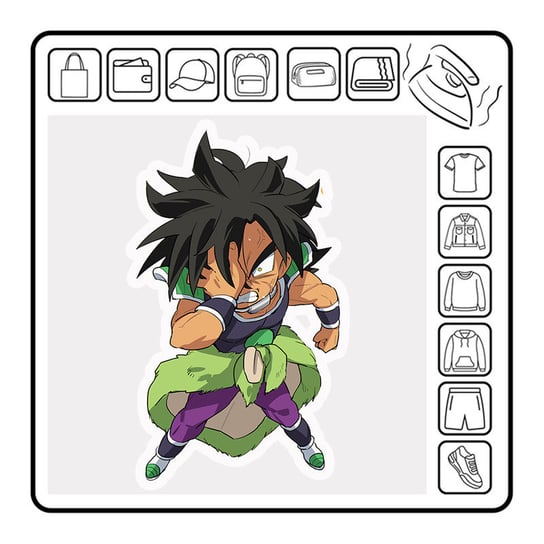 Naprasowanka anime termo naklejka manga dragon ball 31 - ZebraShop ...