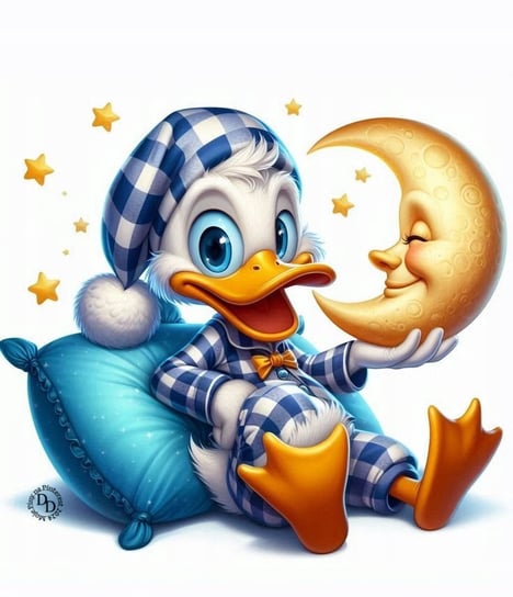 Naprasowanka Aplikacja Termo Naklejka Na Odzież Mały Kaczor Donald - Atram | Moda Sklep EMPIK.COM