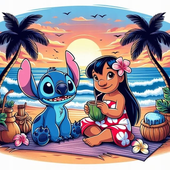 Naprasowanka Aplikacja Termo Naklejka Na Odzież STICZ STICH STITCH LILO ...