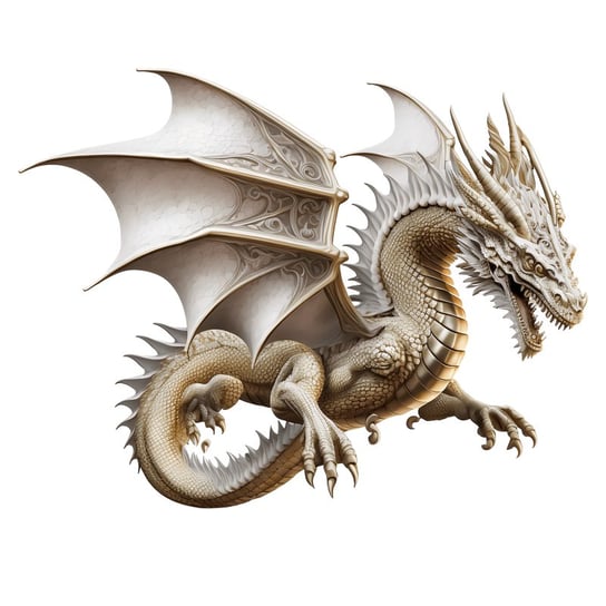 Naprasowanka Smok, Dragon 4 Modna - Zebra | Sklep EMPIK.COM