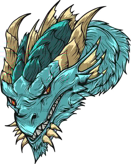 Naprasowanka Smok dragon potwór 3 - Zebra | Sklep EMPIK.COM