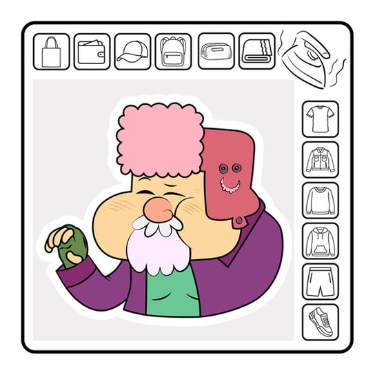 Naprasowanka sticky joe termo naklejka cartoon bajka 127 - ZebraShop ...