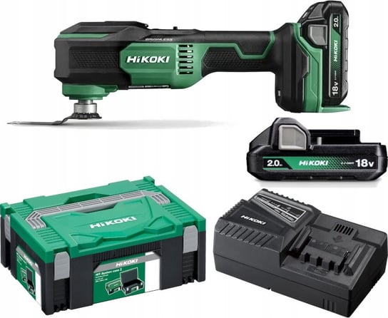 NARZĘDZIE WIELOFUNKCYJNE OSCYLACYJNE MULTITOOL HIKOKI CV18DAWRZ 18V 2x2,0Ah - Hikoki | Sklep ...
