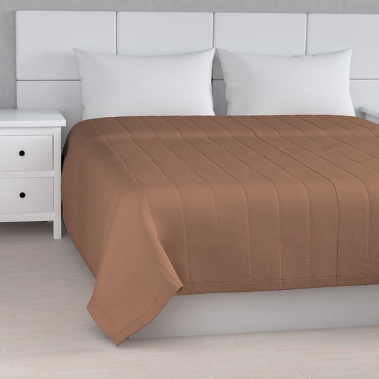 Narzuta pikowana w pasy, Mocca (brąz), Cotton Panama - Inna marka ...