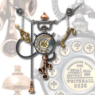 NASZYJNIK BELL -TELEGRAPH CANDLESTICK AIGLETERRE - Inna marka | Moda ...