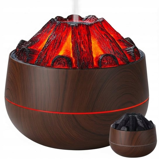 Nawilżacz powietrza ognisko led usb ultradźwiękowy dyfuzor do domu ...