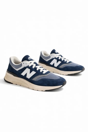 NEW BALANCE SPORTOWE MĘSKIE GRANATOWE MATERIAŁOWE 40,5 1I2B - New ...