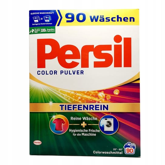 Niemiecki Persil Proszek Do Prania Kolor Tiefenrein 90 Prań 5,4Kg De ...