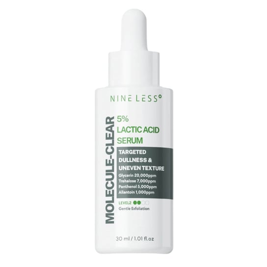 NINE LESS Molecule-Clear Lactic Acid Serum, 30 ml - Delikatnie ...