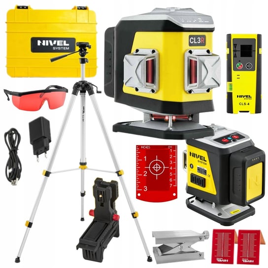 NIVEL SYSTEM LASER KRZYŻOWY 3D CZERWONY CL3R WALIZKA +STATYW SJJM1EX CLS4 - NIVEL SYSTEM | Sklep ...
