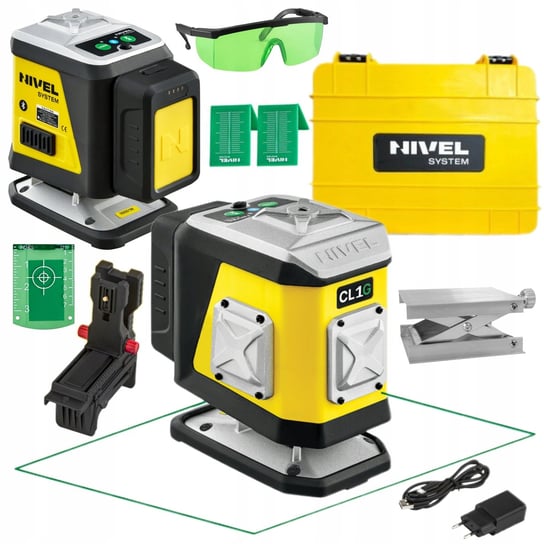NIVEL SYSTEM LASER KRZYŻOWY ZIELONY CL1G 1x360 BLUETOOTH - NIVEL SYSTEM ...