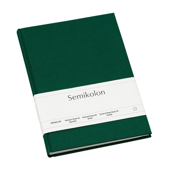 Notatnik Semikolon A5, kropki, forest - Inna marka | Sklep EMPIK.COM