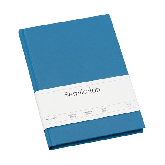 Notatnik Semikolon A5, linie, azzurro - Semikolon | Sklep EMPIK.COM
