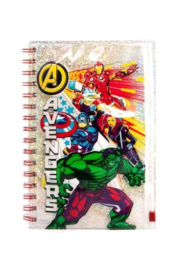 Notes A5 Marvel Avengers zestaw przybory szkolne długopisy naklejki ...